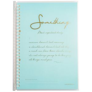 Quality A5 A6 PU Leather Loose-Leaf Book Loose Pages Textbook Notebook for sale