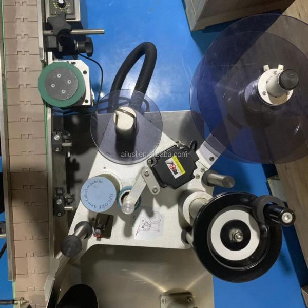 Quality 304 stainless steel Vertical Labeling Machine , AC220V Automatic Label for sale