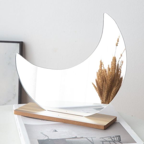 Quality Contemporary Double Sided Acrylic Mirror Tabletop for Home Decor for sale
