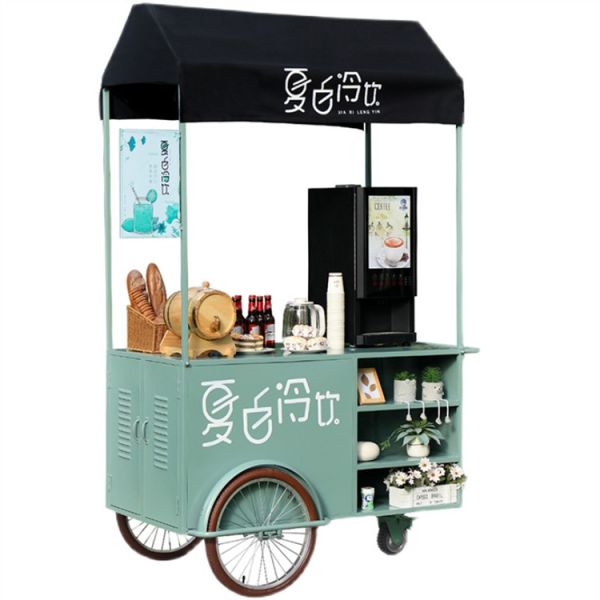 Quality Stable Performance Galvanized Steel and Stainless Steel Tricycle for Food Delivery for sale