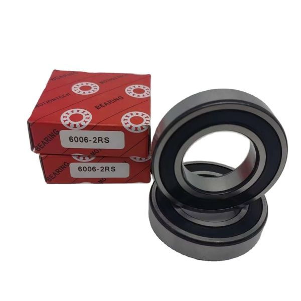Quality Bore Size 0 30 mm High Precision Deep Groove Ball Bearing 6006-2RS for Motorcycle for sale