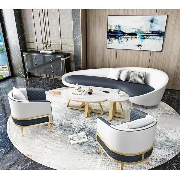 Quality Hotel Restaurant Modern Curved Sectional Sofa Custom for sale