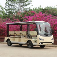 Quality 7.5 KW 72V Motor Electric Passenger Bus Battery Operated Disc Brake Technology for sale