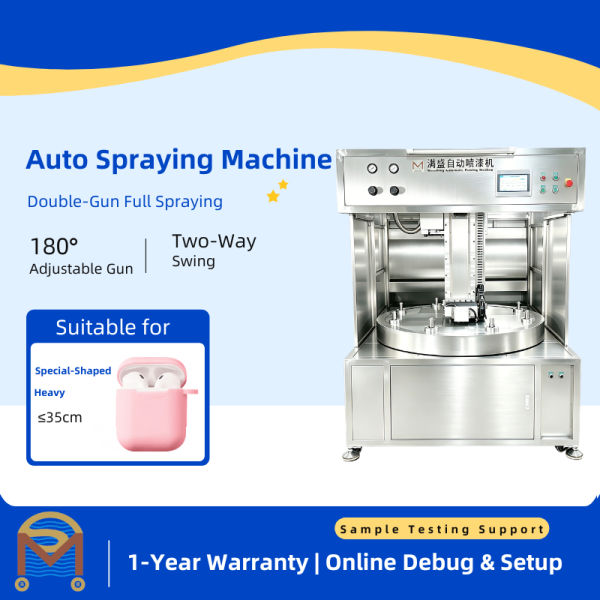 Quality Automatic Spray Painting Machine, Coating Equipment for Plastic Earphone Housing Surface Spraying for sale