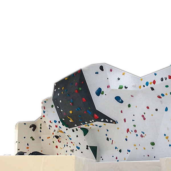 Quality Adjustable Plastic Playground Rock Wall 12m Height Eco Friendly for sale