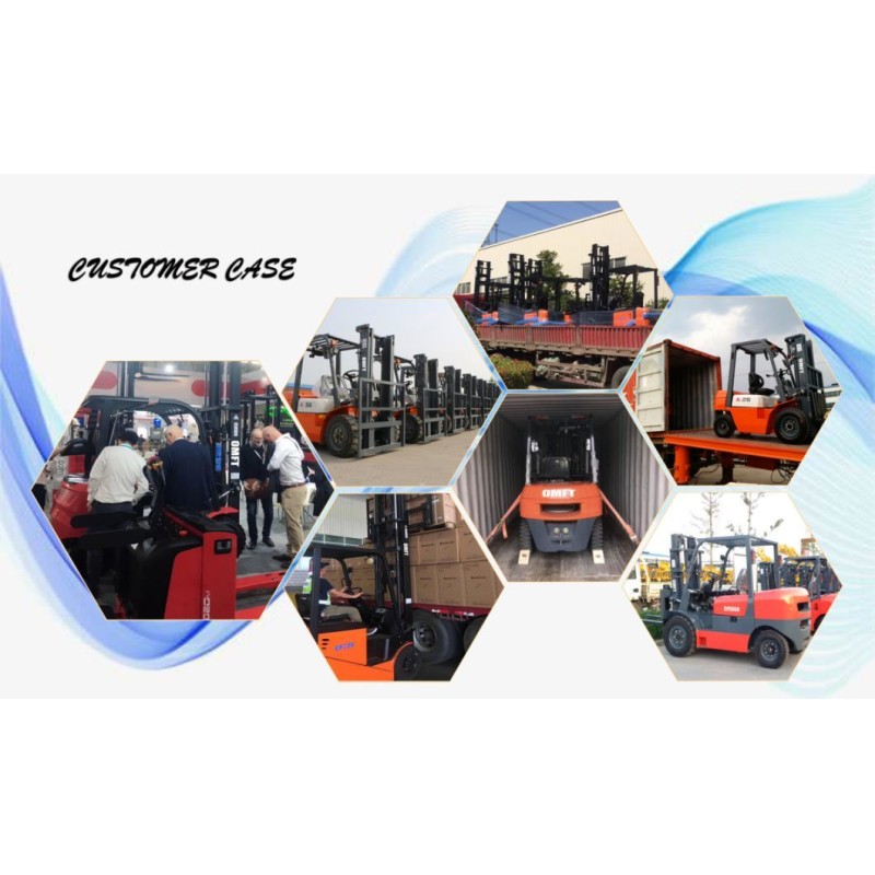 with Good CE and ISO Quality Electric Reach Stacker Electric Clamping Drum Stacker