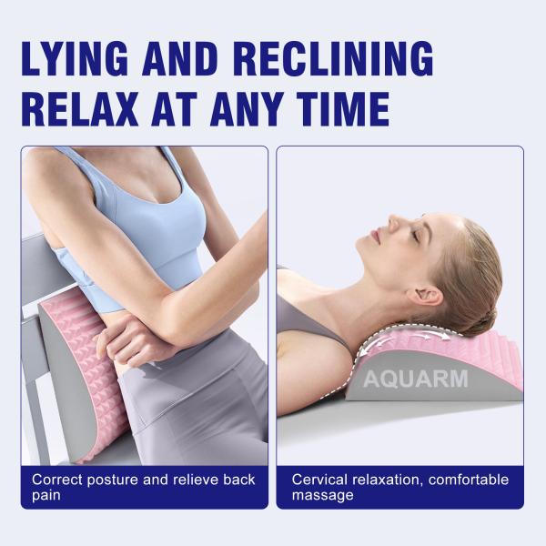 Quality Revolutionize Your Back Health with Woowave Soft Foam Back Stretcher 9.6*11.7*3 for sale
