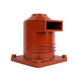 Quality Red Color Switchgear Epoxy Resin Cast Bushing Heat Resistance 4000A 10kV for sale