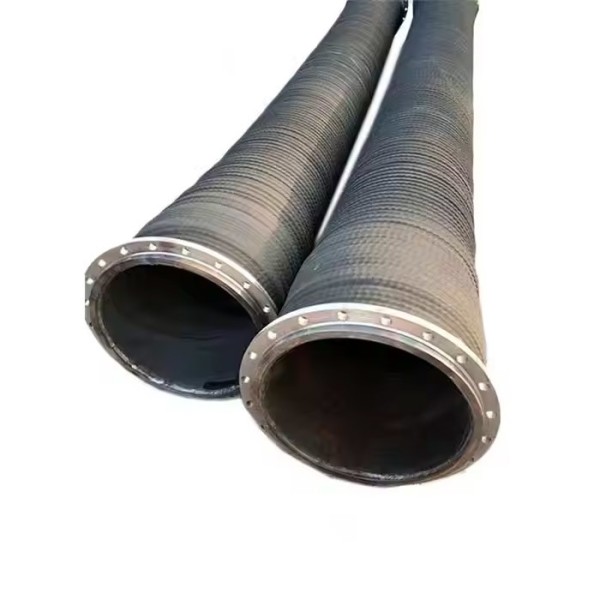 Quality 6 Inch Dredging Rubber Hose Expansion Joint Threaded Union Black Flexible for sale