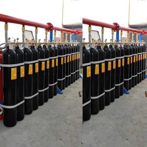 Quality Clean Gas Auto HFC 227ea Fire Extinguishing System Protects Museums And Archives for sale