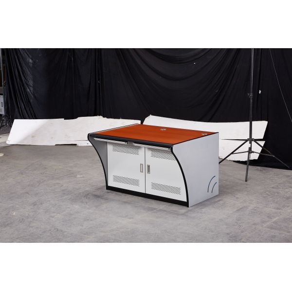 Quality Home Office Control Center Desk Double Seat PC Desk with Laboratory Console and for sale