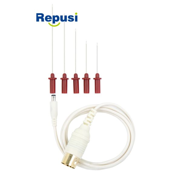 Quality Plastic Handle 0.45X38mm EMG Needle Electrodes Nr.10.1-38 Model for sale