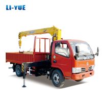 Quality High Efficiency 4 Tons Hydraulic Truck Mounted Crane Manipulator Loader Crane for sale