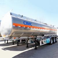 China CIMC 50CBM Tri Axle Stainless Steel Tanker Trailer factory