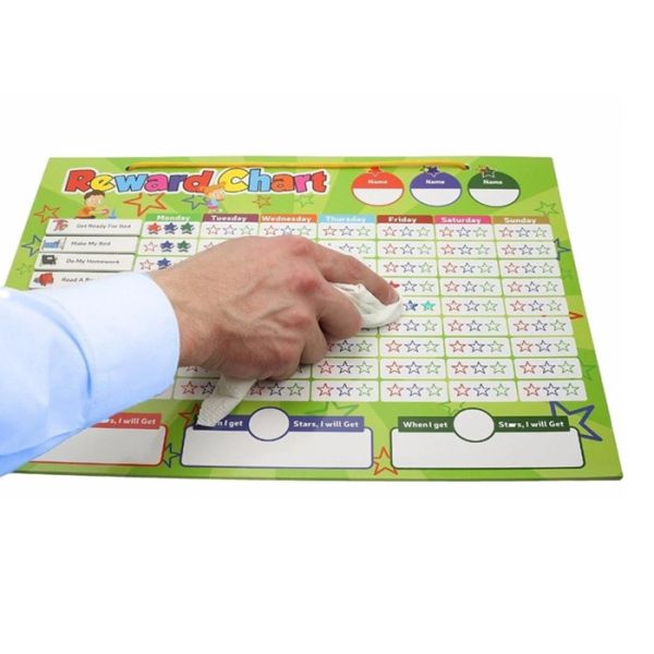 Quality Custom 16" X 12" Magnetic Reward Chart Square Shape With OEM Acceptable for sale