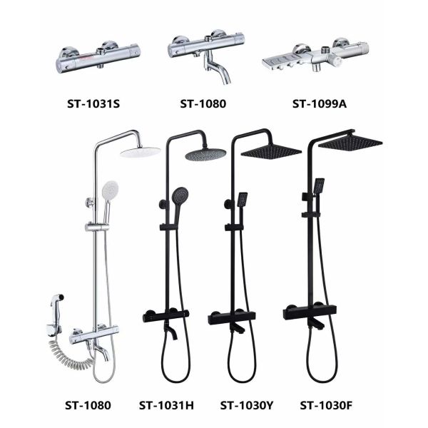 Quality 150mm Sus 304 Stainless Steel Thermostatic Shower Faucet Shower 3.3kg for sale
