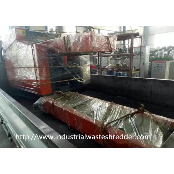 Quality Curtain Fabric Scrap Plastic Film Shredder Customizable Capacity Energy Saving for sale