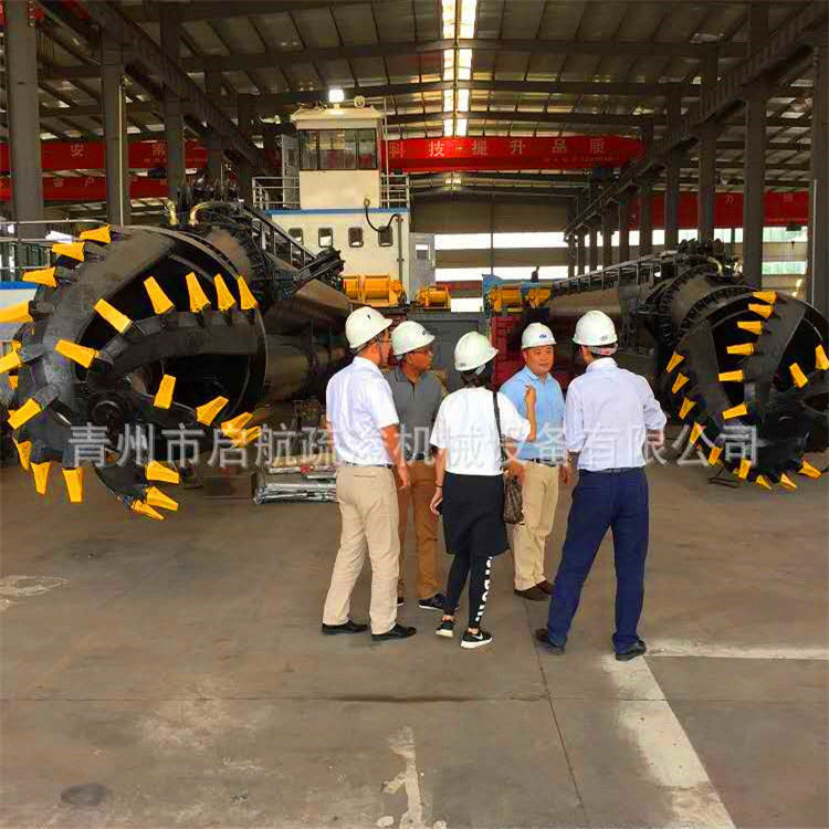 at Latest 6 Inch Cutter Suction Dredger with Pump