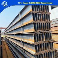 China Competitive Stainless Steel I Beam H Beam for Web Width of 96mm 1056mm and Grade Q235 for sale
