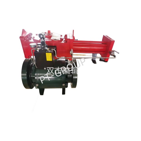 Quality 10" Flanged Connection Hydraulic Ball Valve For Diverter API 6D / 6A for sale