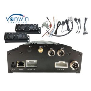 Quality HD Video Recording 3G Mobile DVR GPS Wifi People Counter For Bus Passenger for sale