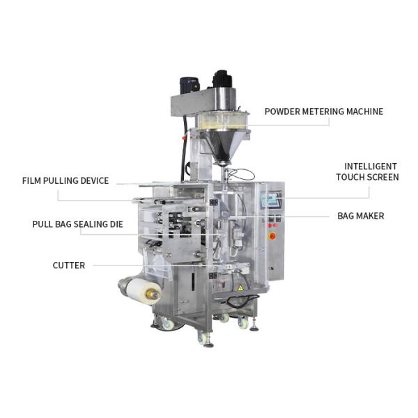 Quality 2.5KW Seasoning Automatic Spice Packaging Machine 10g To 600g for sale