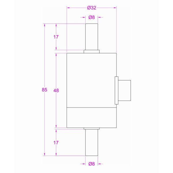 Quality Miniature shaft to shaft reaction torque transducer small size torque sensor for sale