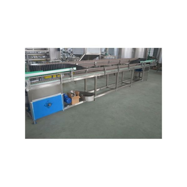 Quality Automatic Conveyor System Glass Jar Sterilizer for Second Sterilizing in Juice Production for sale
