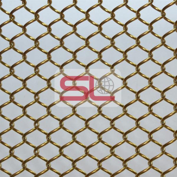 Quality 9mm Wire Pitch Aluminum Metal Coil Drapery Painting Lightweight for sale