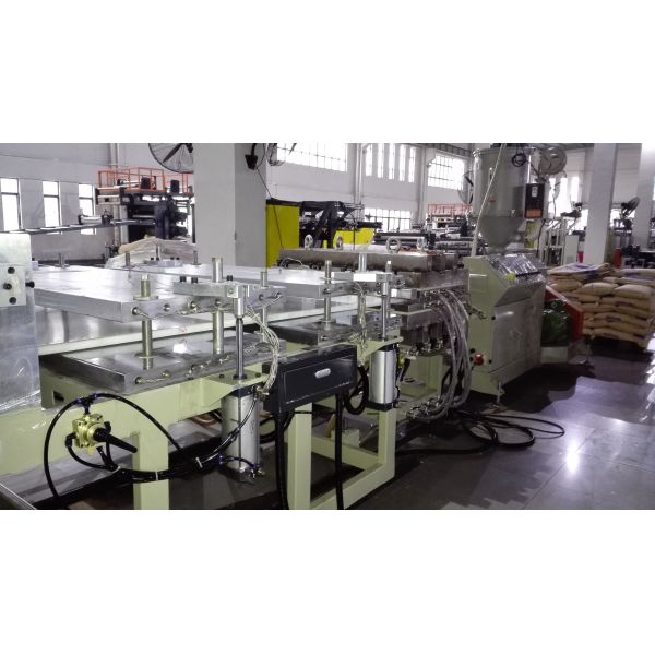 Quality POM Super Thick Board Extrusion Machine ,Polyoxymethylene Board Extrusion for sale