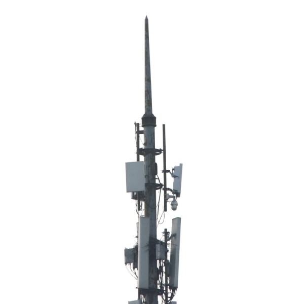 Quality Polygonal Galvanized Telecom Monopole Hot Dipped Cellular Tower Without Working for sale