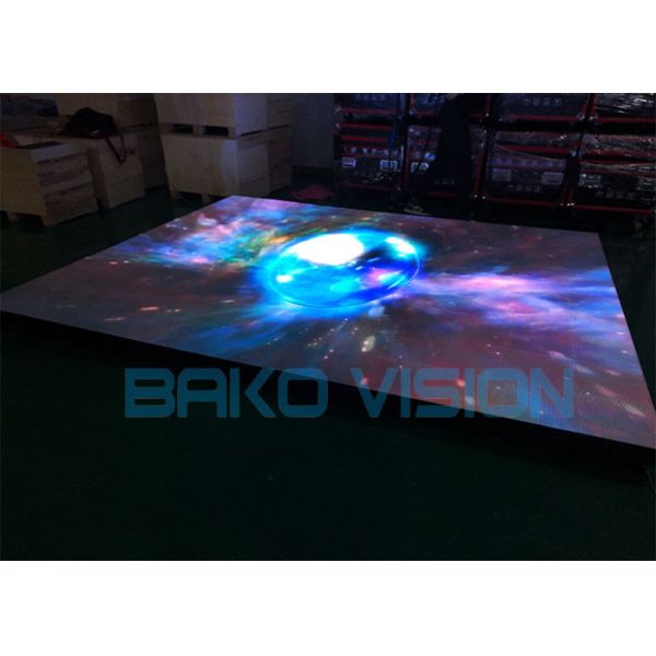 Quality Waterproof Dance Floor Stage Rental LED Display Optional Interactive Effect 3 for sale