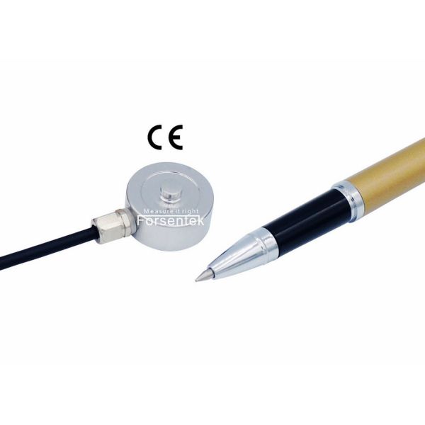 Quality Small Compression Load Cell 100kg Miniature Compression Force Sensor 1KN for sale