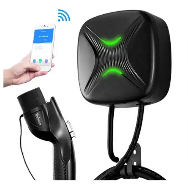 Quality Charging Hot RDC Juice Booster Type 2 TyPE1 GBT 16A 32A Public EV Charger Stations Wallbox With Payment System for sale