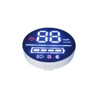 Quality Super Bright White Color Custom Circular LED Display 35mm Diameter For for sale