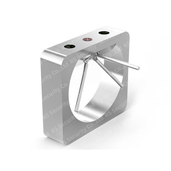 Quality Semi Auto Tripod Security Gates RFID Access Control 3 Arm Drop Arm Barrier for sale