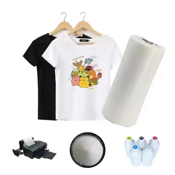 Quality 60cm*100m DTF Printing Materials dtf film 75mic The Ultimate Solution for for sale