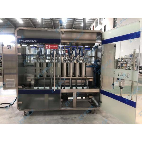 Quality 100ml To 5l Disinfectant Filling Machine Ss304 Liquid Soap Bottle Filling for sale