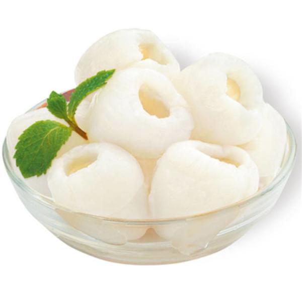 Quality Lychee Canned Fruits Vegetables Litchi Whole / Broken In Light Syrup for sale