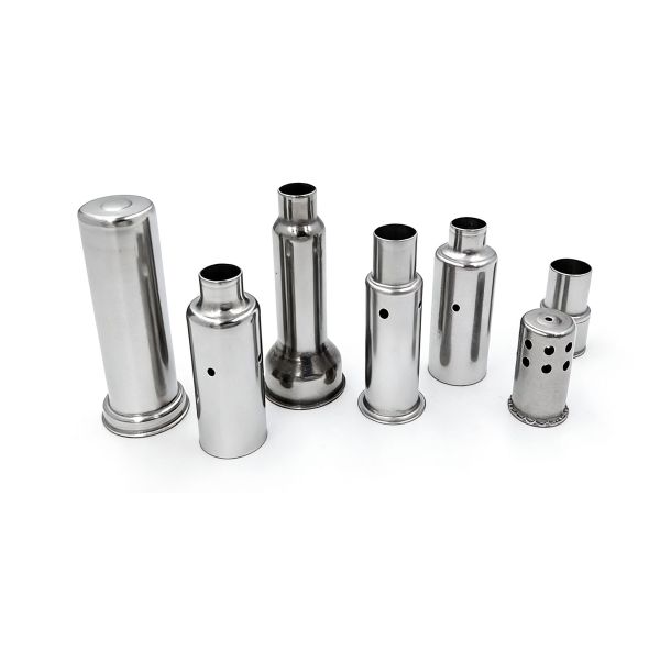 Quality Custom Deep Drawn Cans with Automatic Progressive Die in Metal Stamping Parts for sale