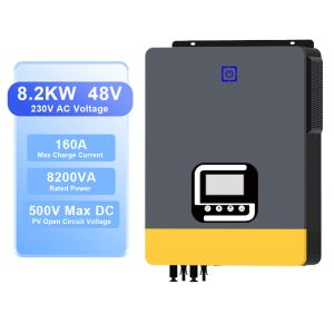 Quality 8.2kW Hybrid Solar Inverter 48V MPPT Pure Sine Wave Off Grid for sale