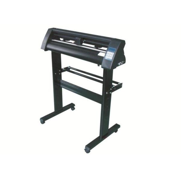 Quality 630mm Black Sign Cutter Plotter Aluminum Roller Sticker Cutting Machine With for sale