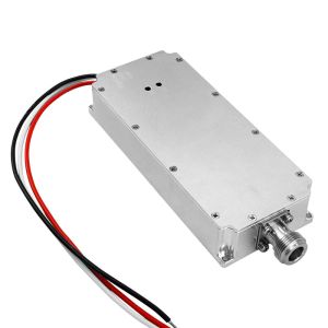 Quality High power 100W 50dbm N type wide band GaN 400-700mhz anti drone rf jammer for sale