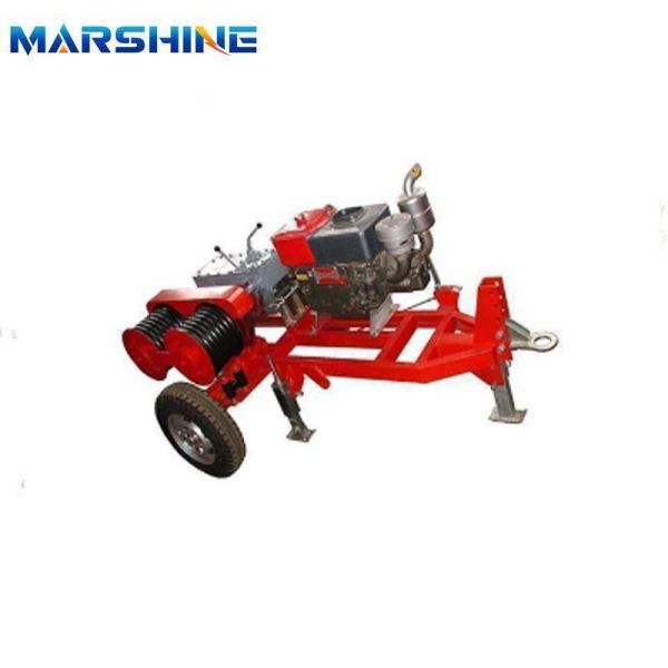 Quality Heavy Duty Hydraulic Cable Pulling Winches 8 Ton Puller for sale