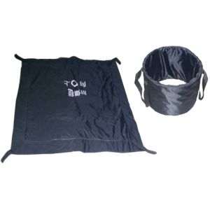 Quality Black Color Bomb Suppression Blanket Safety Circle Light Composite Material for sale
