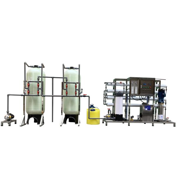 Quality Groundwater Brackish Well Water Treatment System Water Purification Equipment 2000LPH Drinking Water Treatment 3.75KW for sale