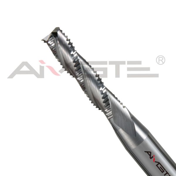 Quality 0.6μm Aluminum Roughing Endmill H6 3 Flute Roughing End Mill Customized for sale