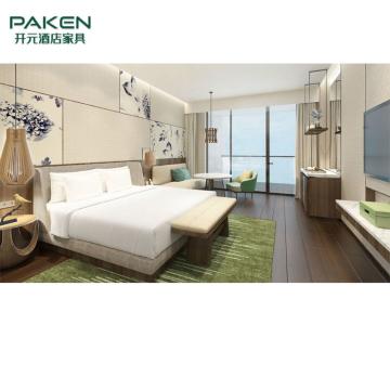 Quality 5 Star Solid Wood Hotel Style Bedroom Furniture for sale
