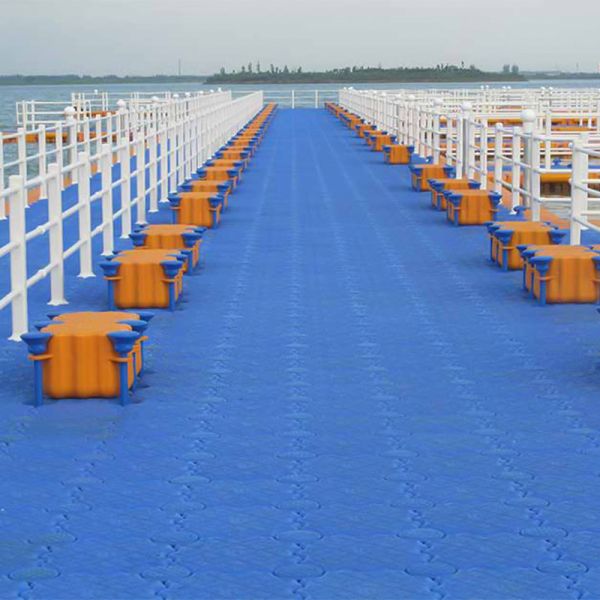 Quality Removable Modular Floating Pontoon Low Maintenance HDPE Plastic And EPS Foam for sale