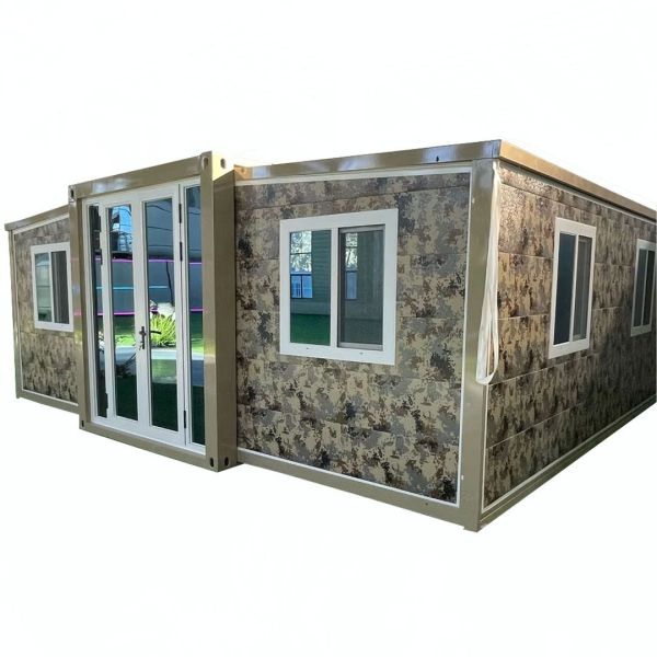 Quality 40ft Luxury Prefabricated Villa House Mobile Portable Expandable Homes For Bathroom Kitchen for sale